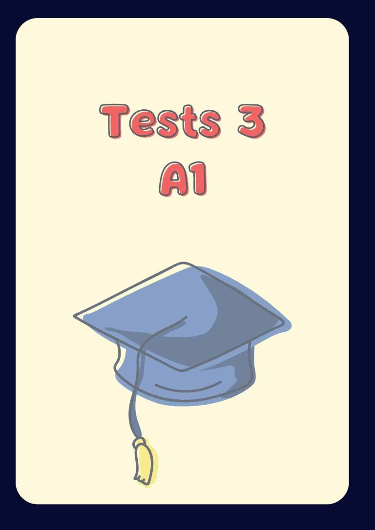 Test Inglese A1 Simulazione - Inglese in Italiani